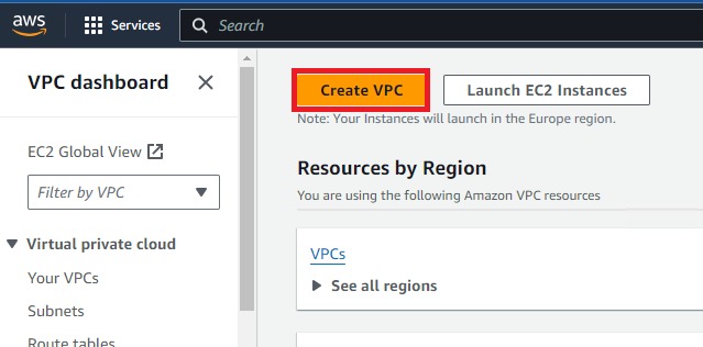 Creating a Virtual Private Cloud (VPC) in AWS
